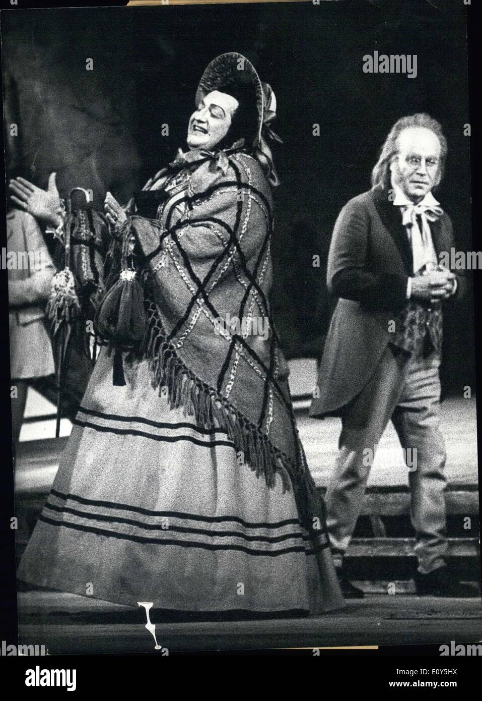 Feb. 13, 1969 - Pictured are actors Thomas Tipton as Agata left and Max ...