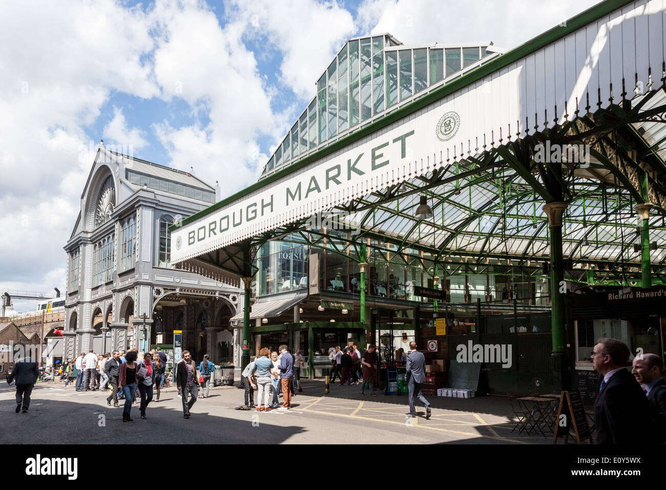 Entrance to Borough Market, near London Bridge Stock Photo: 69438822 ...