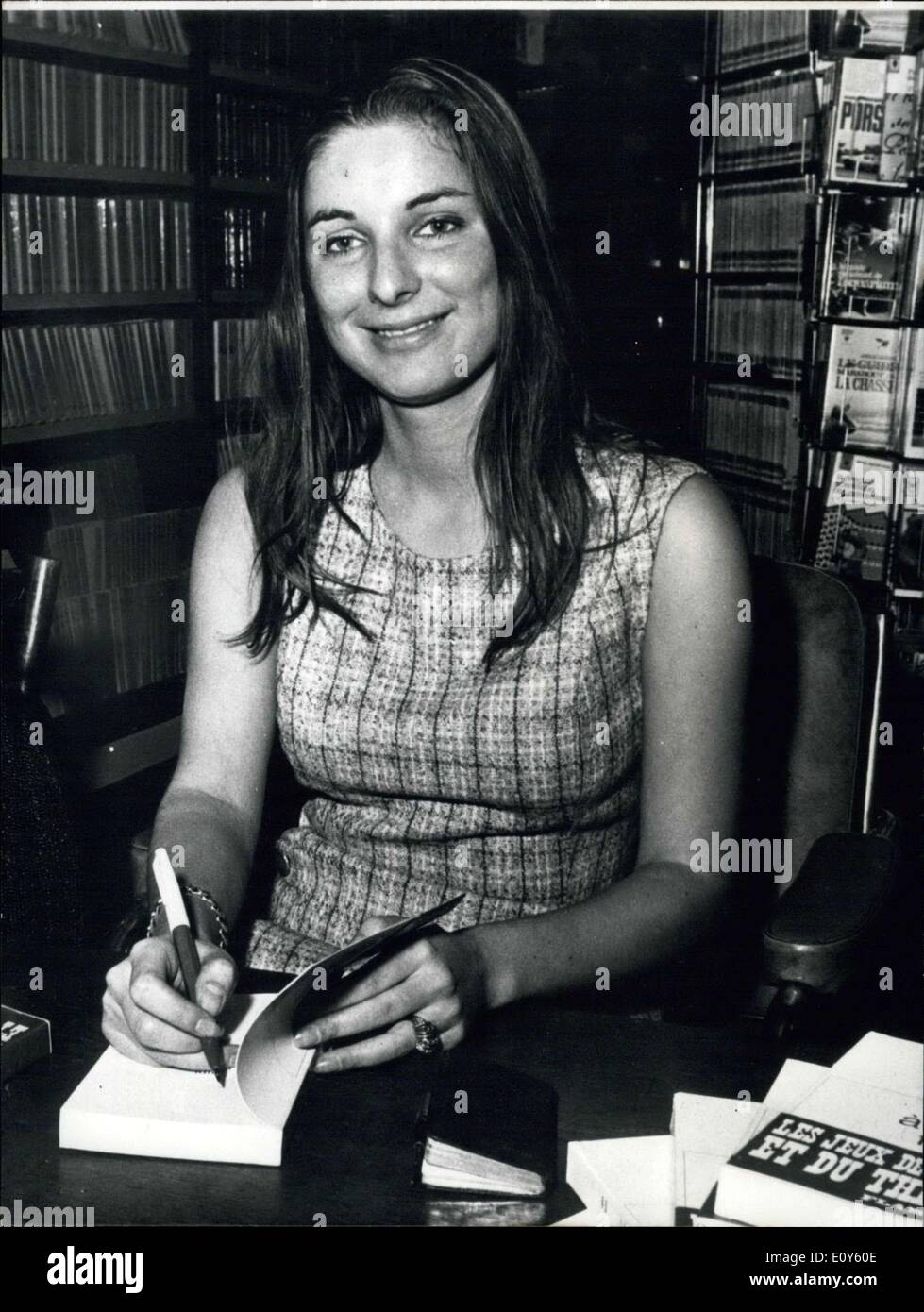 Nov. 27, 1968 - Playwright and Actress: Sophie Darbon the playwright ...
