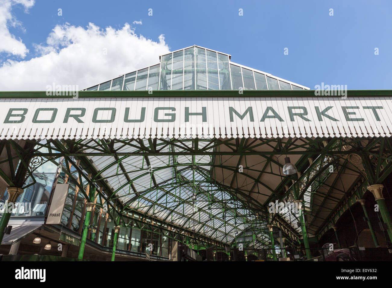 Borough market london sign hi-res stock photography and images - Alamy