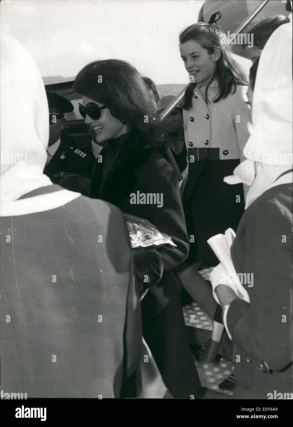 Dec. 12, 1968 - To-day arrived in Athens Mrs. Jacqueline Onassis ...