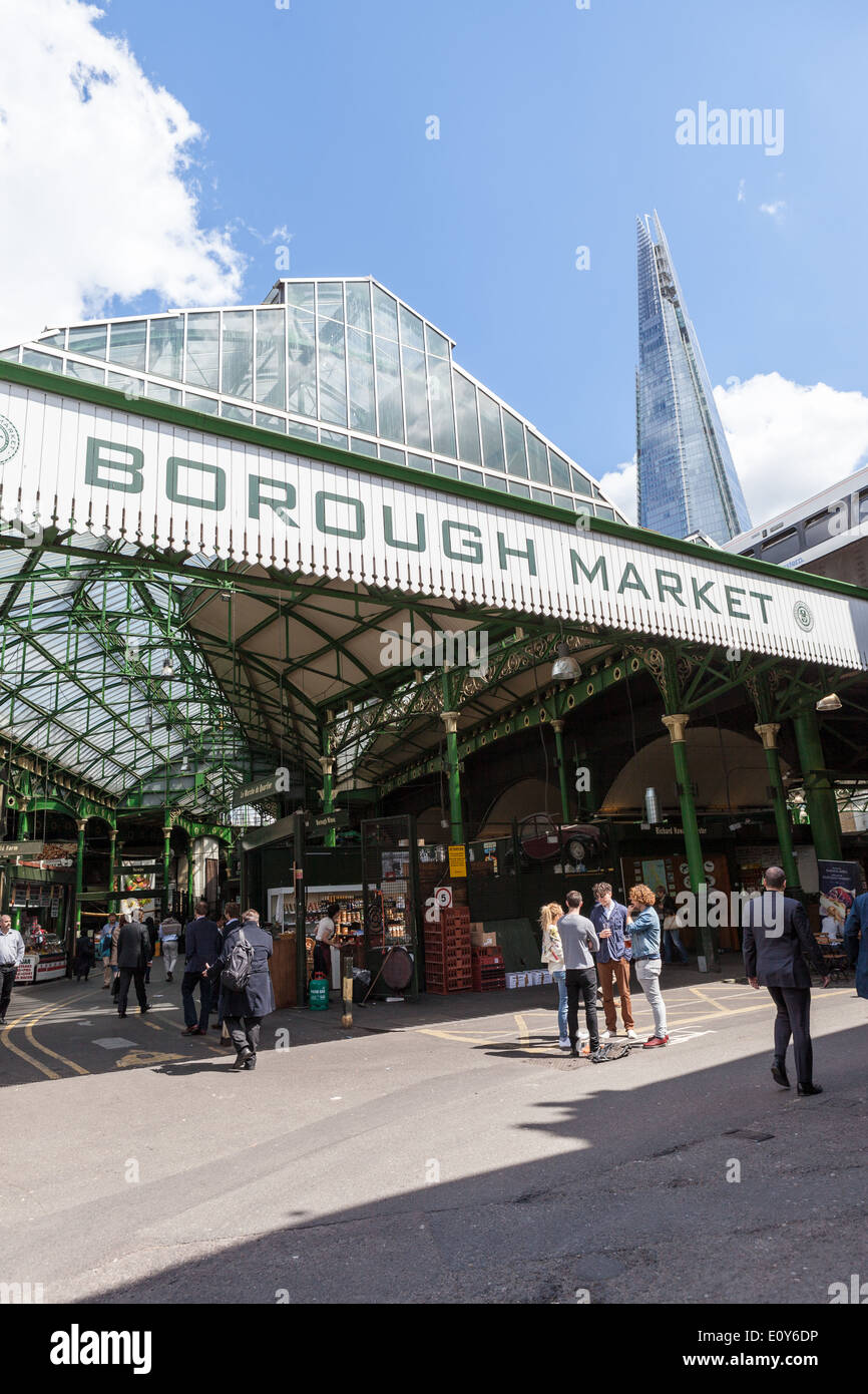 Borough market sign hi-res stock photography and images - Alamy