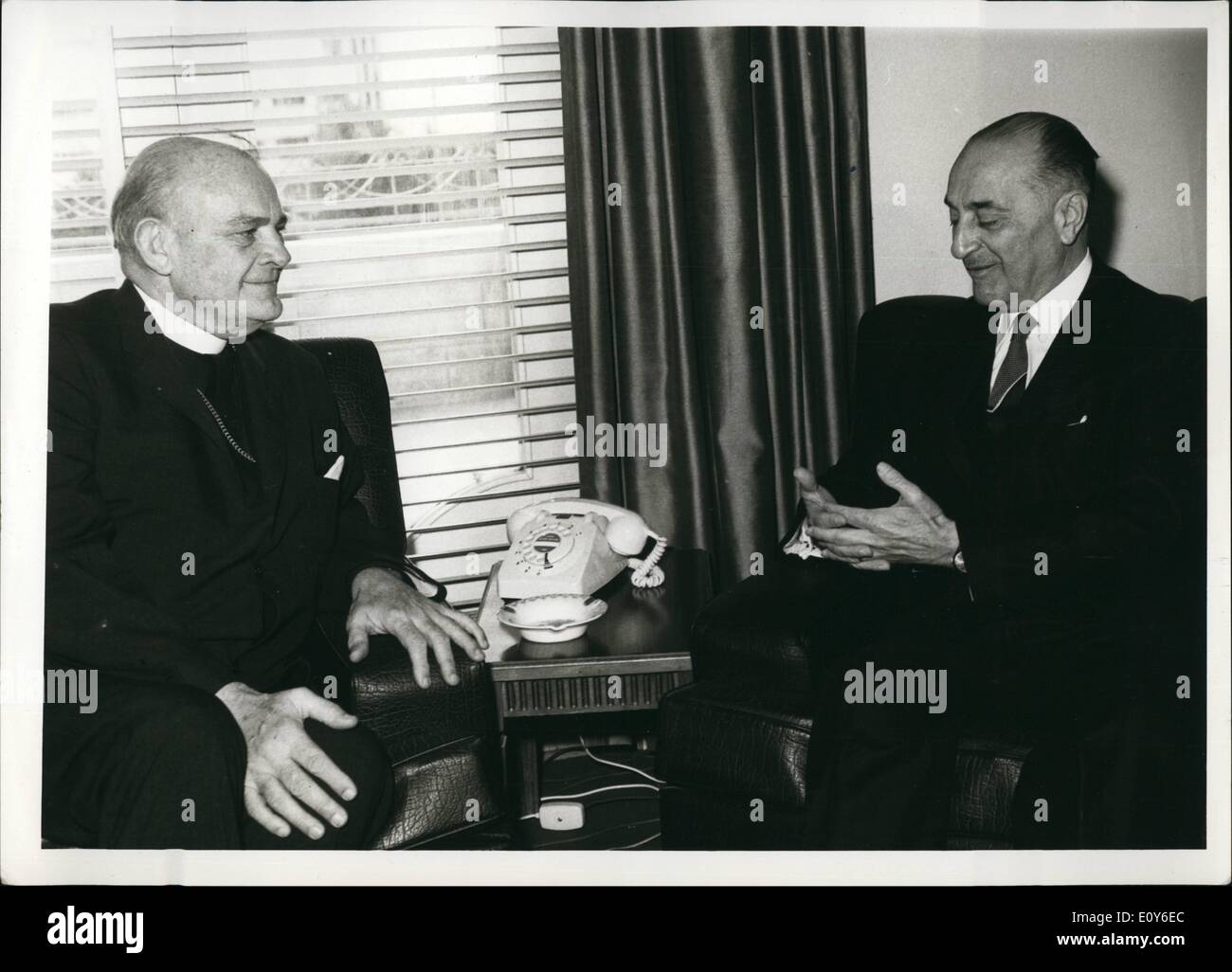 Mar. 03, 1969 - Bahat Talhouni talks between 'Jordanian's Premier and ...