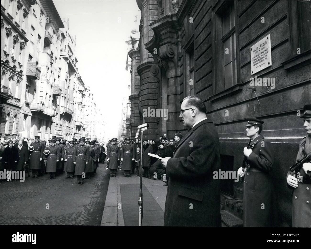 Mar. 03, 1969 - Plaque Unveiled In Budapest In Honour Of Laszlo Rajk ...