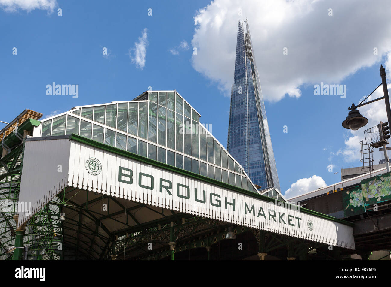Borough market london sign hi-res stock photography and images - Alamy