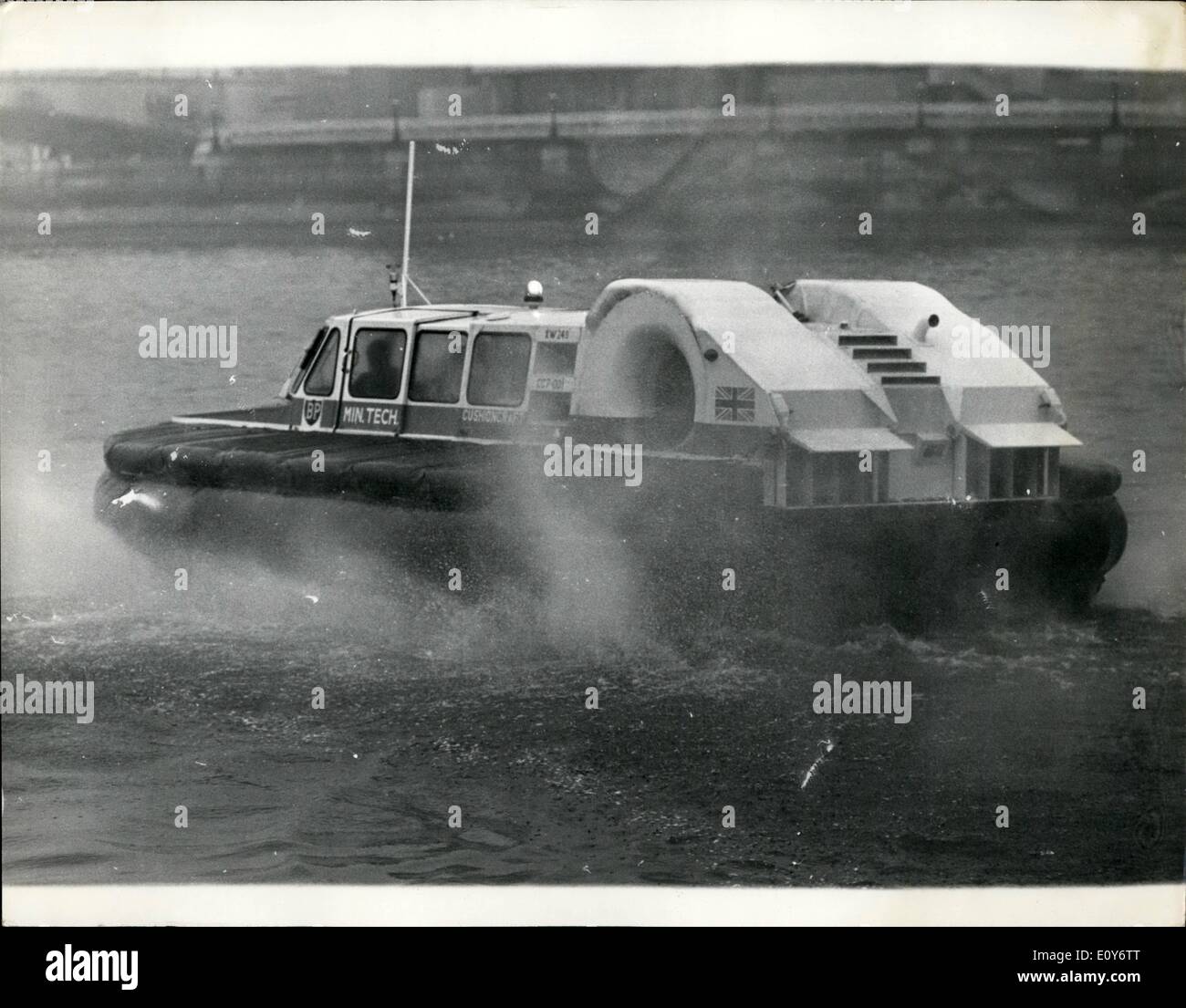 Dec. 12, 1968 - Prototype Small Hovercraft Shows Its Paces On the ...