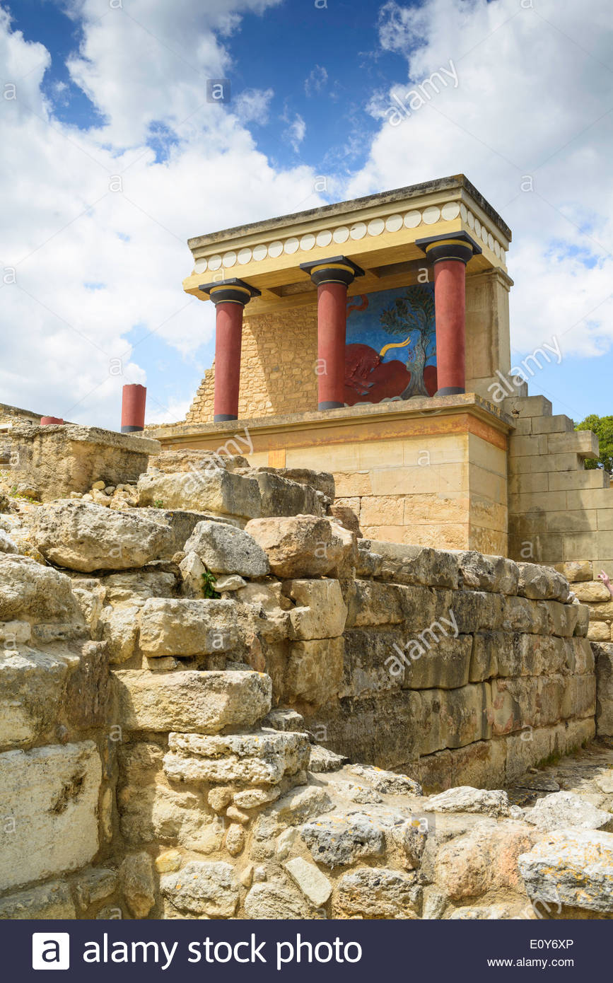 King Minos Palace High Resolution Stock Photography and Images - Alamy
