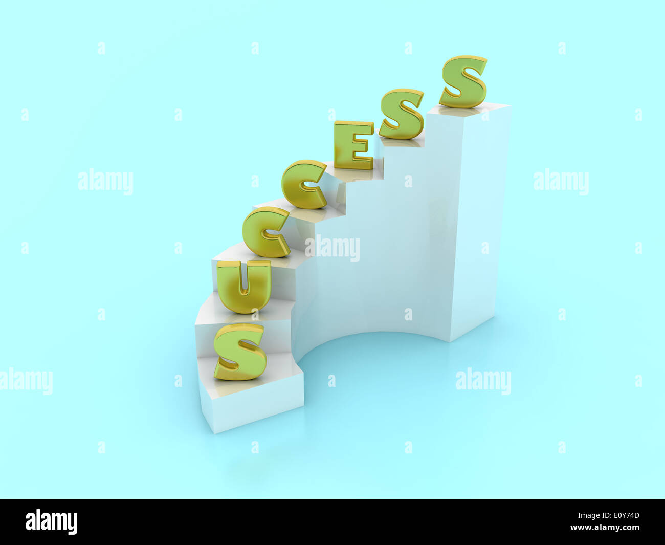 Success Spiral Stair Stock Photo - Alamy