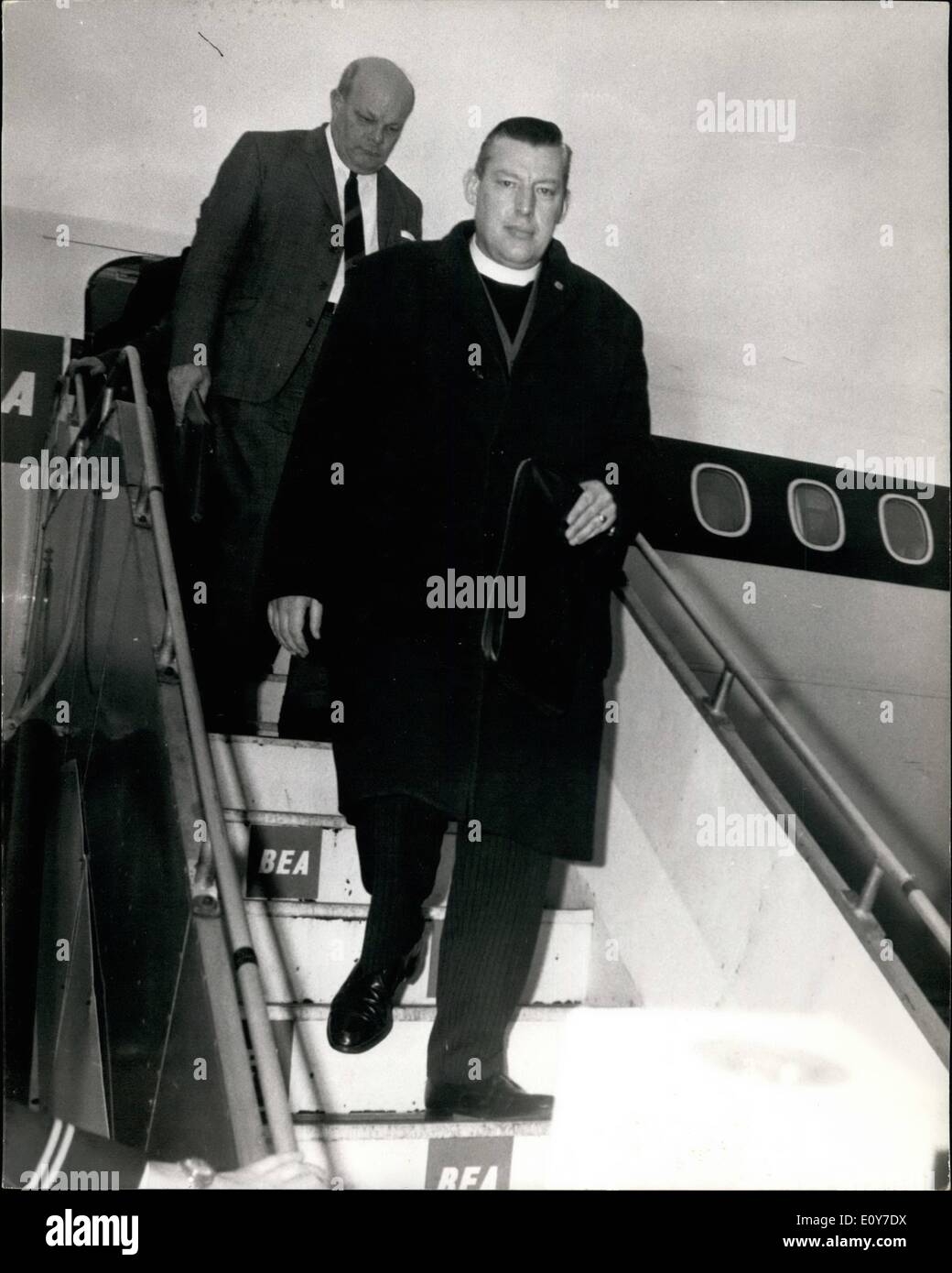 Jan. 01, 1969 - Paisley Arrives For St. Paul's Forest: The Rev. Ian ...