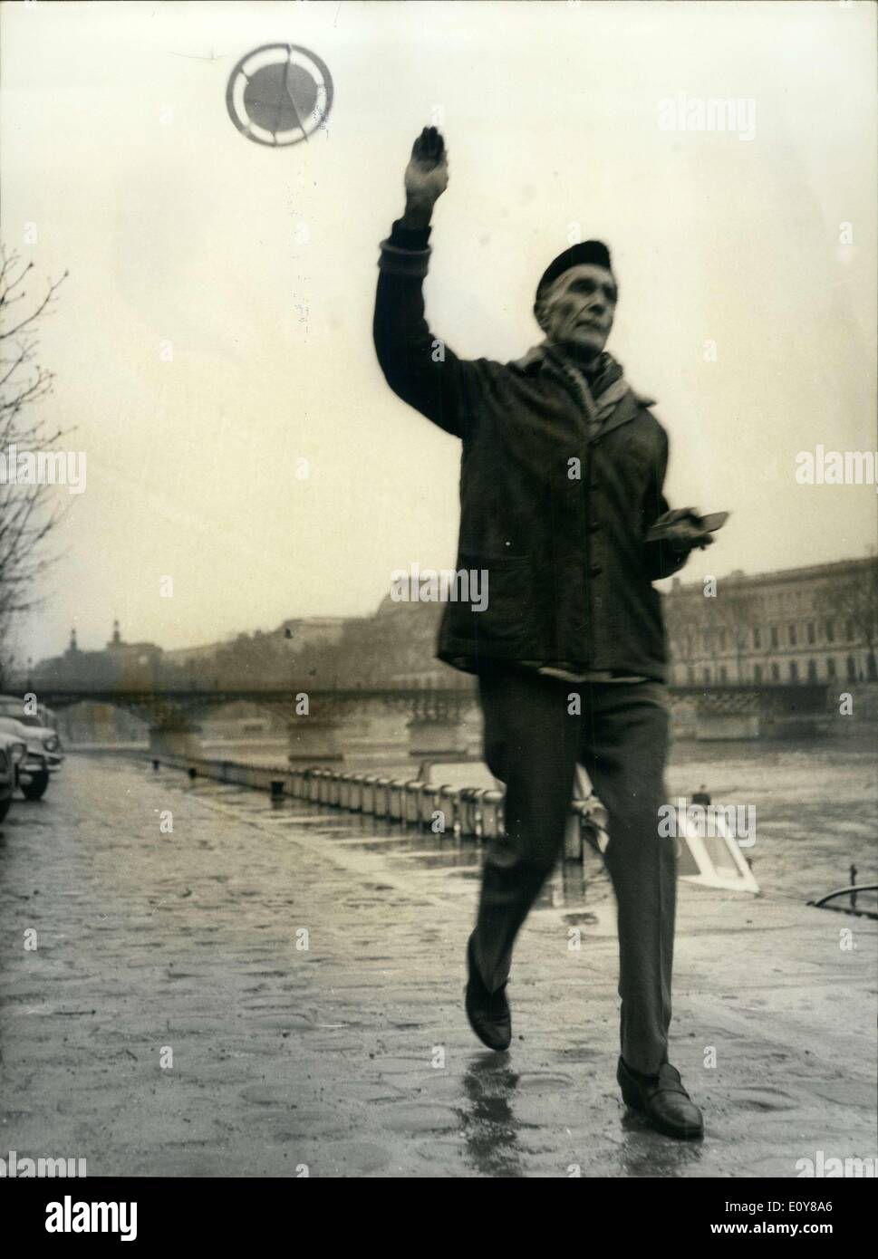 Jan. 31, 1969 - Plemish Artist Launches Flying Saucers: 73-year-old ...