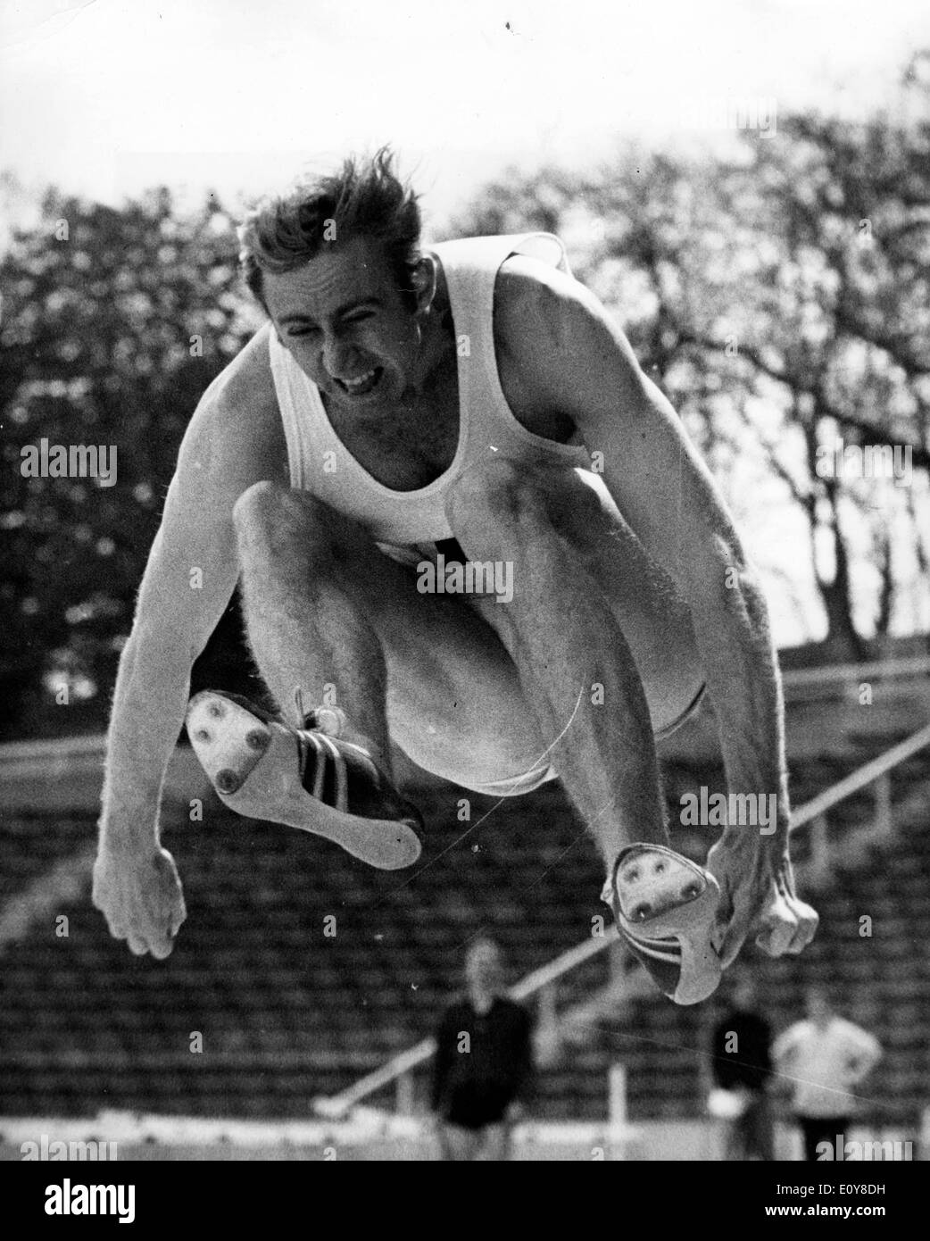 May 03, 1969; London, UK; Champion DAVID HEMERY seen competing in the ...