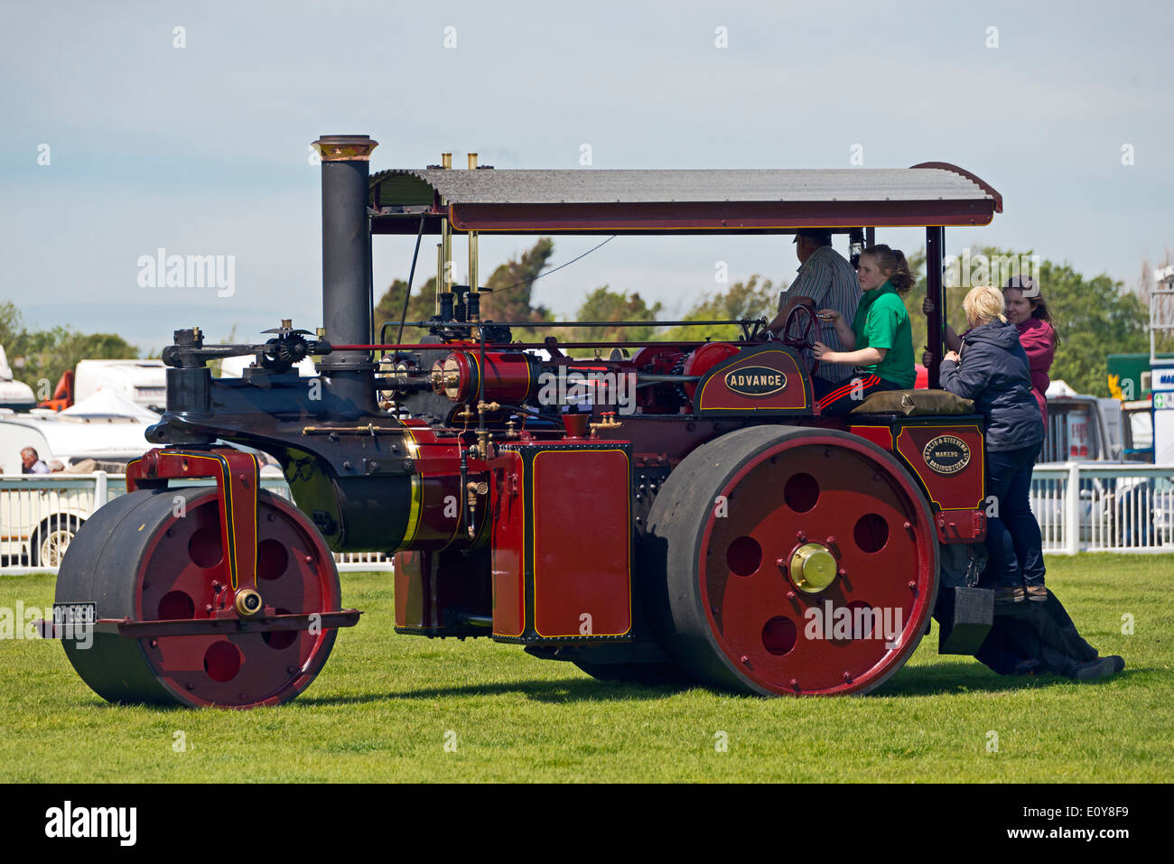 Vintage rally Mona Showground Anglesey North Wales Uk Stock Photo - Alamy
