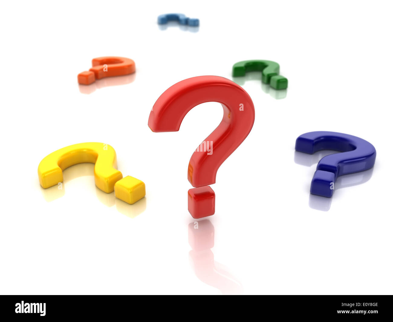 Question mark colorful Stock Photo - Alamy