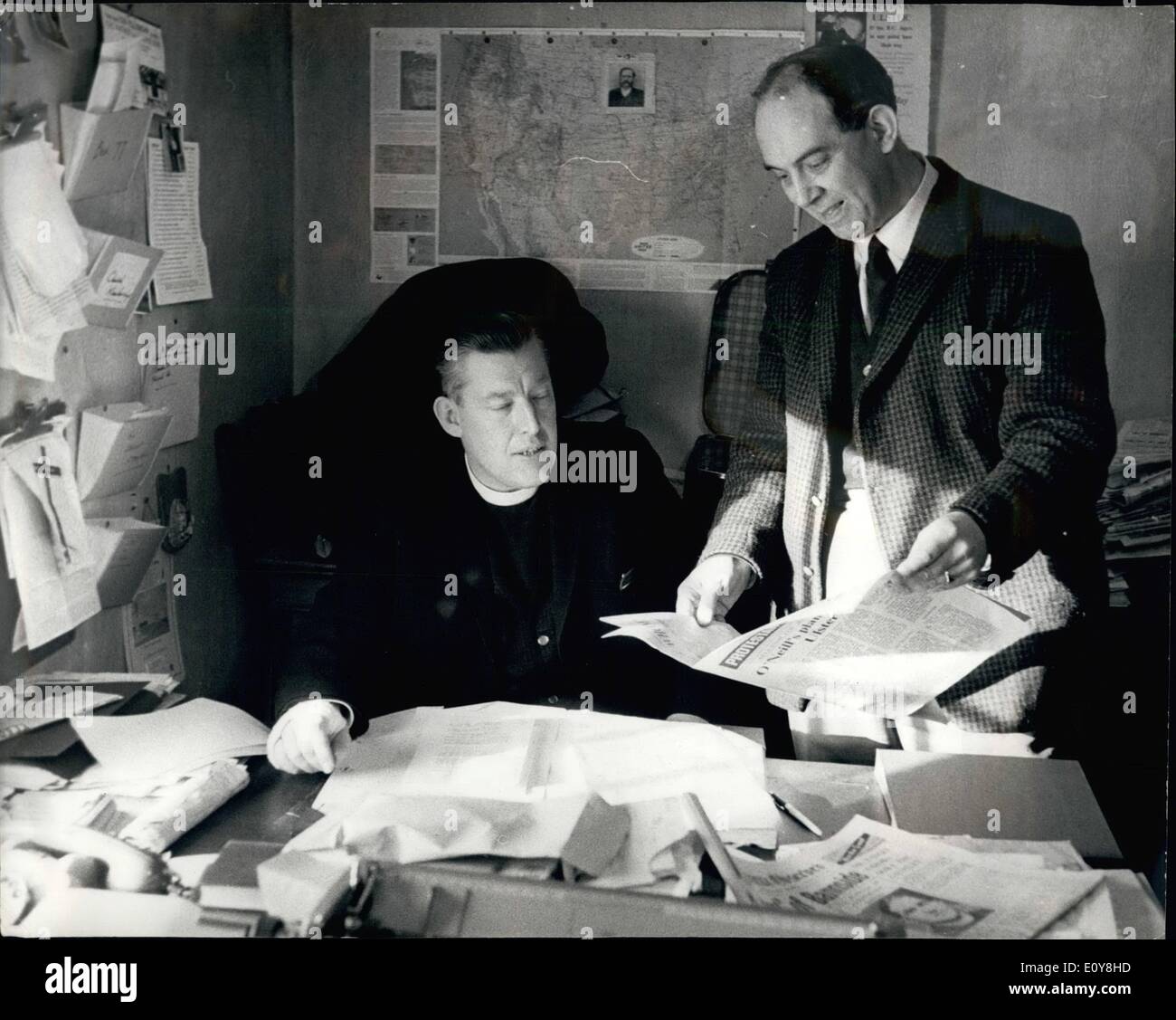 Feb. 02, 1969 - Rev. Ian Paisley Launches Election Campaign: Polling ...