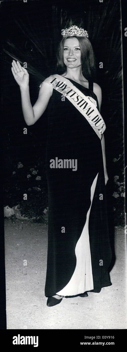 May 23, 1969 - Regina Traud wins title ''Lady Festival1969' Stock Photo ...