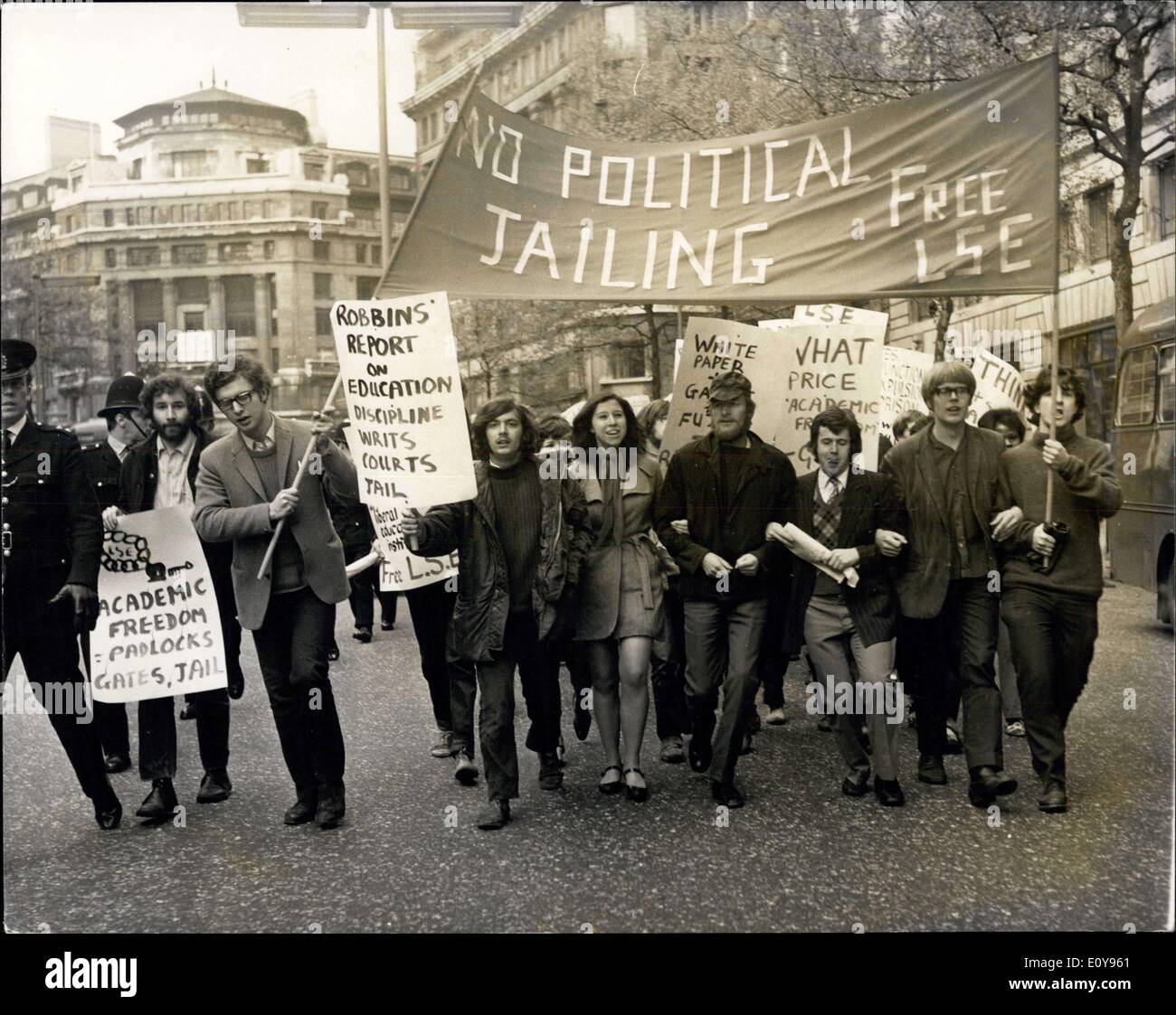 May 16, 1969 - Protest strike by L.S.E. Students against High court ...