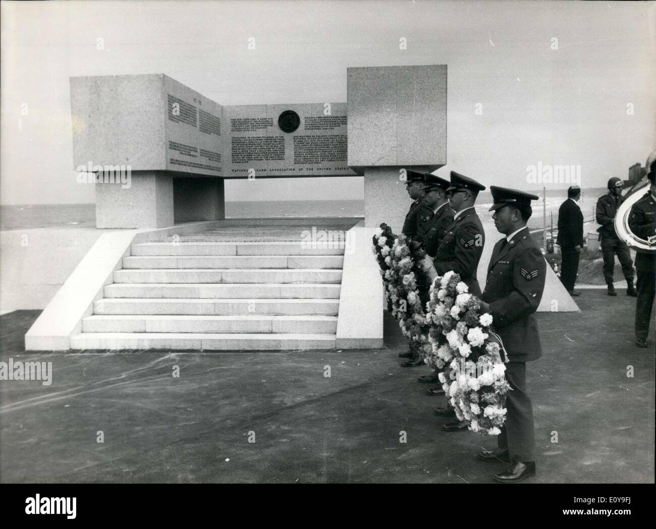 Jun. 06, 1969 - 25th Anniversary Celebration of D-Day Held Vierville ...