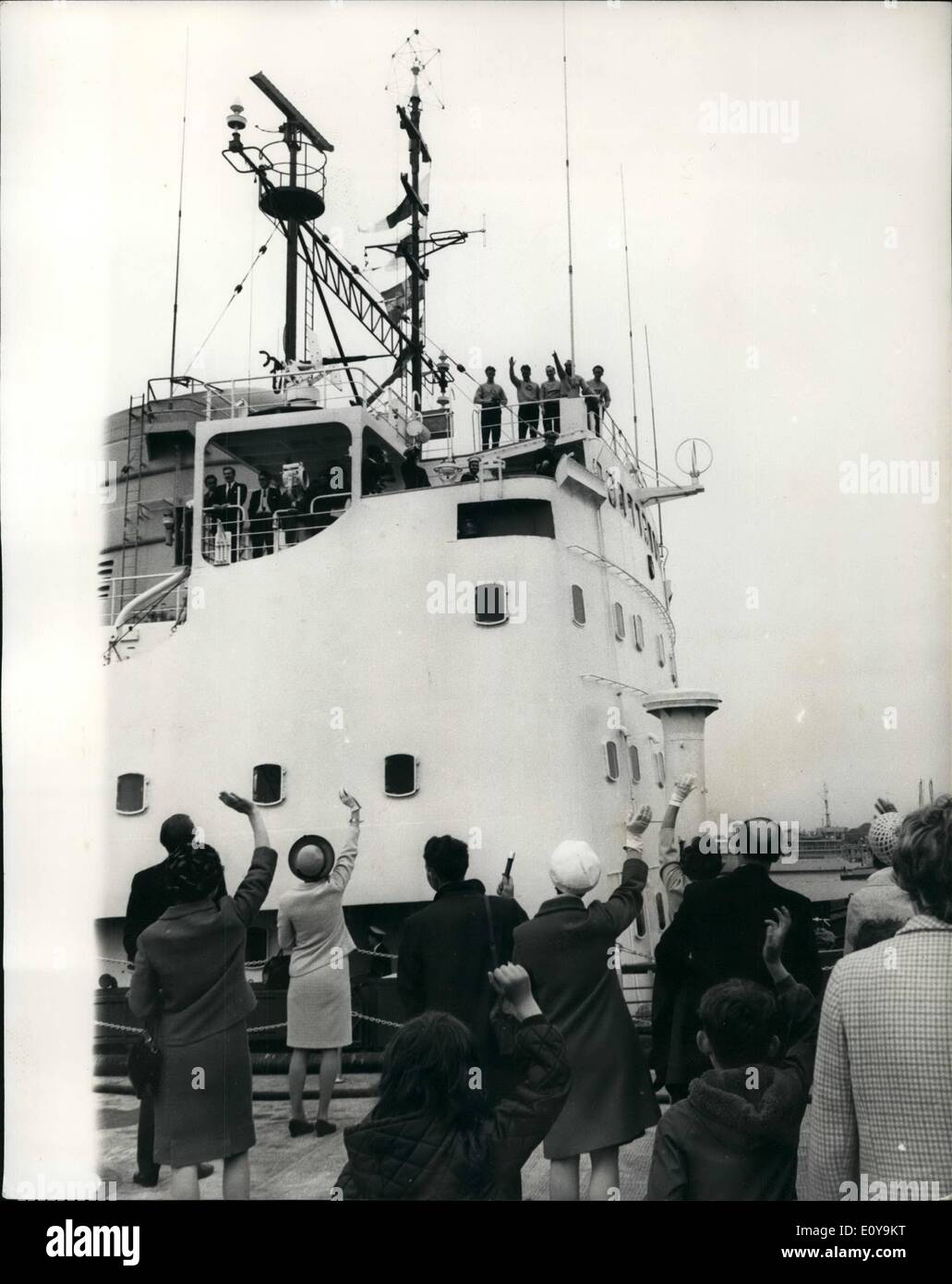 Jun. 06, 1969 - Heroes of the British Trans-Artic Expedition arrive ...