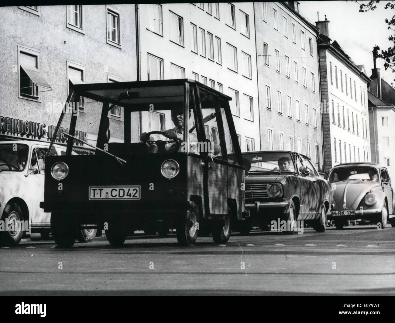Sep. 09, 1969 - This prototype of a Mini-Mini Delta II, developed by ...