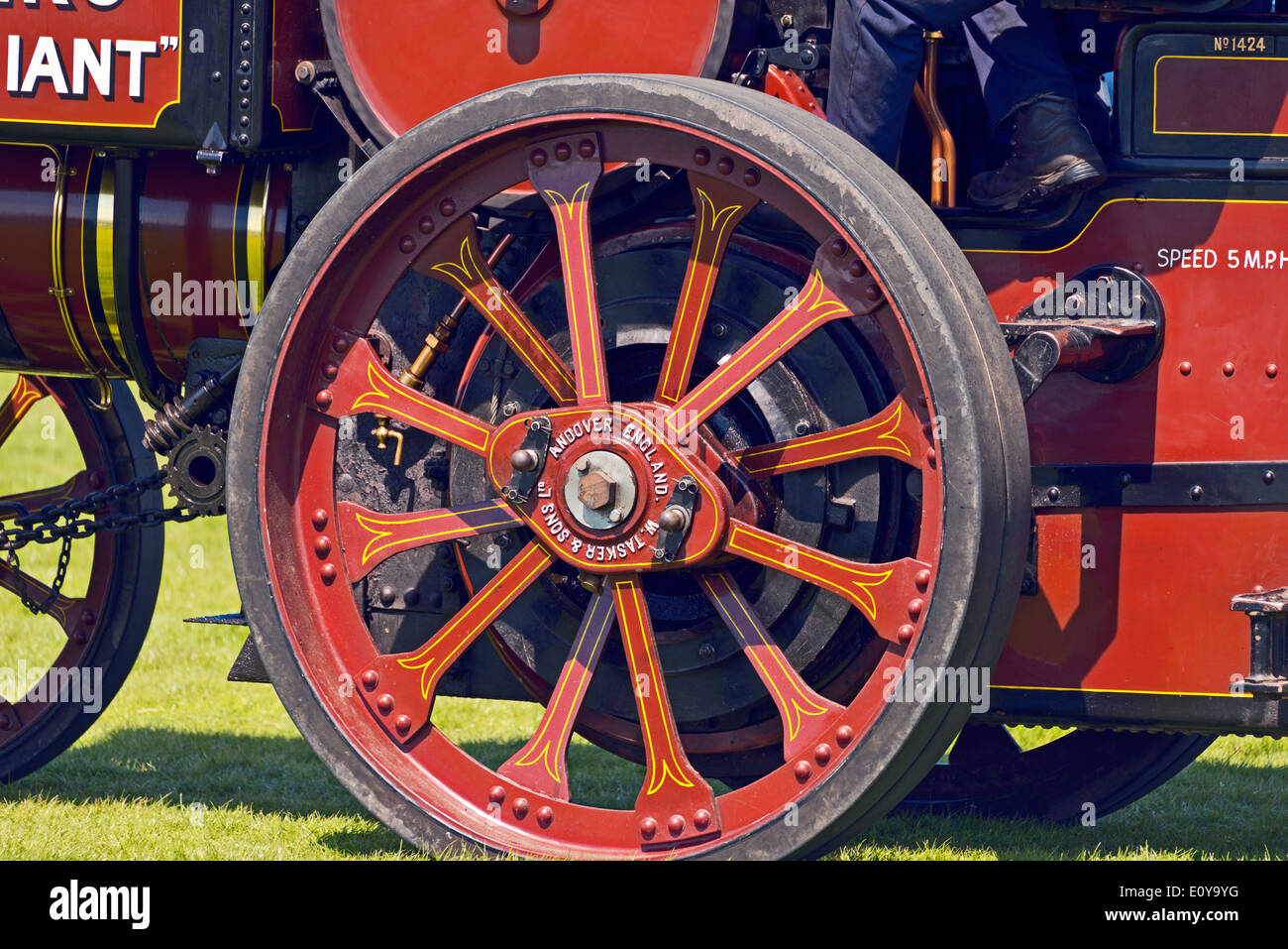 Vintage rally Mona Showground Anglesey North Wales Uk Stock Photo - Alamy