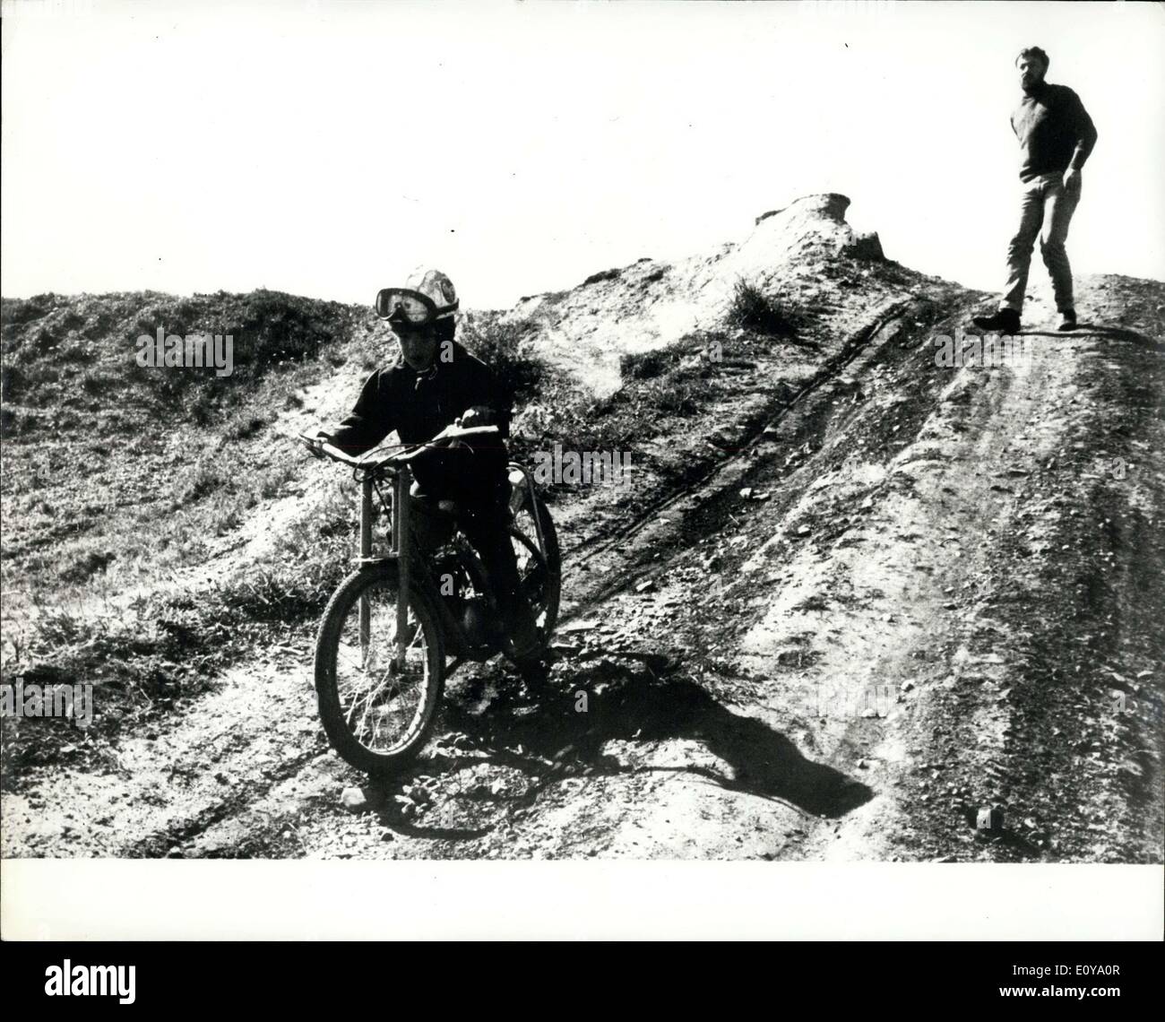 Jun. 11, 1969 - Four-Year Old Speedway Rider. Four-year old Peter ...