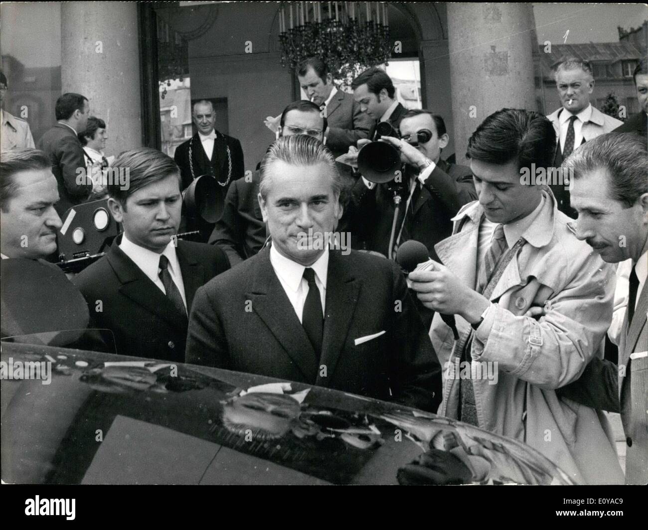 Jun. 25, 1969 - They discussed the amnesty law prepared by Mr. Pleven ...