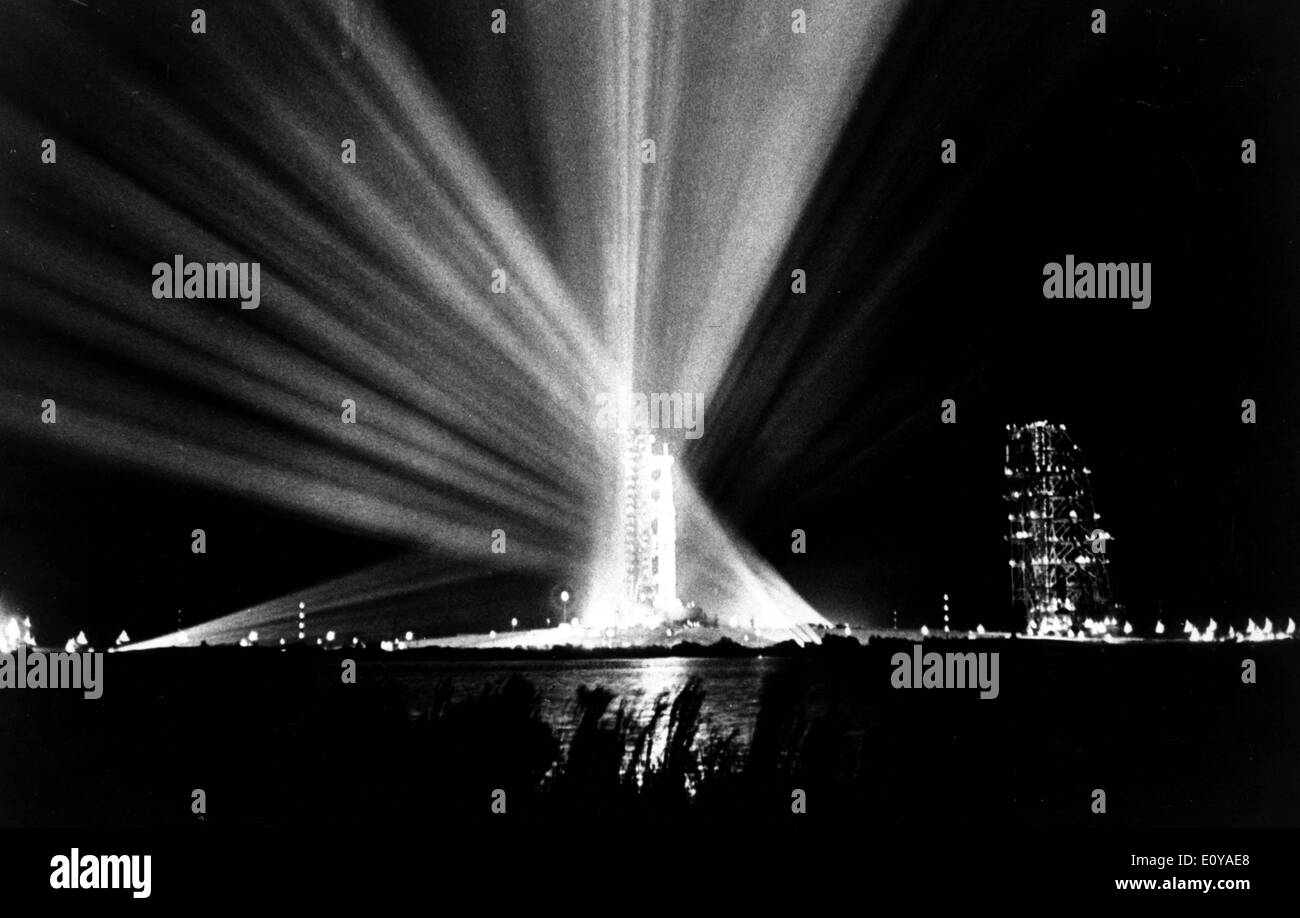 Apollo 9 Mission prepares for launch Stock Photo - Alamy