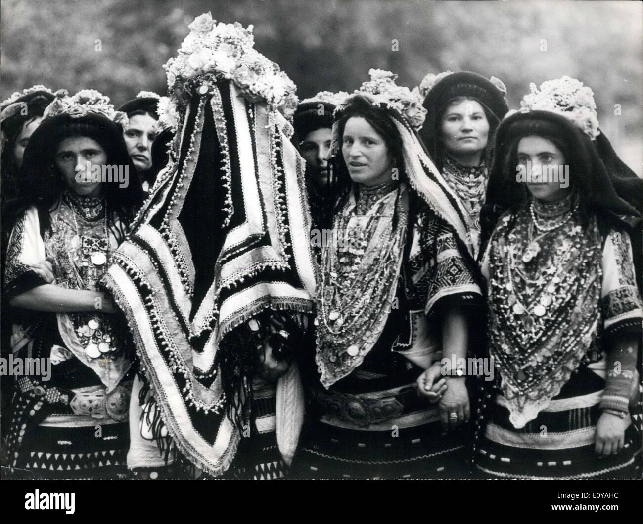 Sep. 10, 1969 - Wedding Day for a Sarakatsani Bride Stock Photo - Alamy