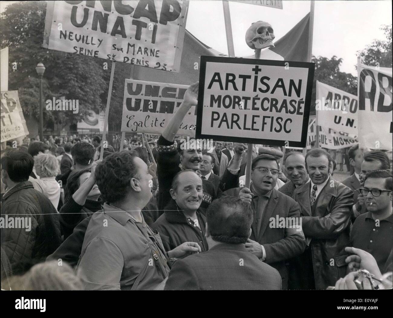 Sep. 13, 1969 - The protest was led by Leon Gingembre and provoked by ...