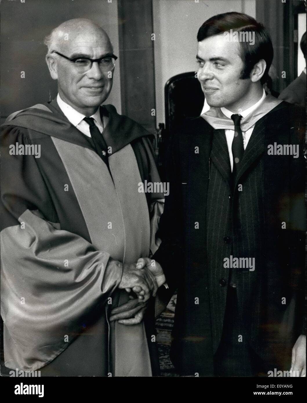 Jul. 07, 1969 - Lord Stokes and son get degrees; Lord Stokes, chairman ...