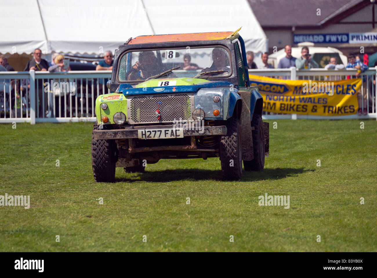 Vintage rally Mona Showground Anglesey North Wales Uk Stock Photo - Alamy