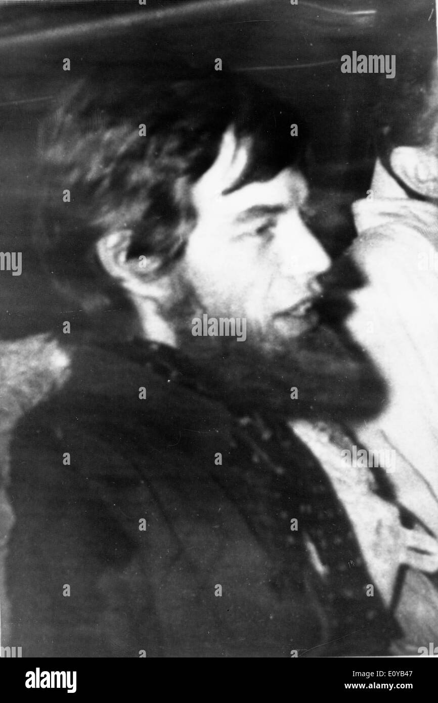 Rolling Stones Mick Jagger wears a beard Stock Photo - Alamy