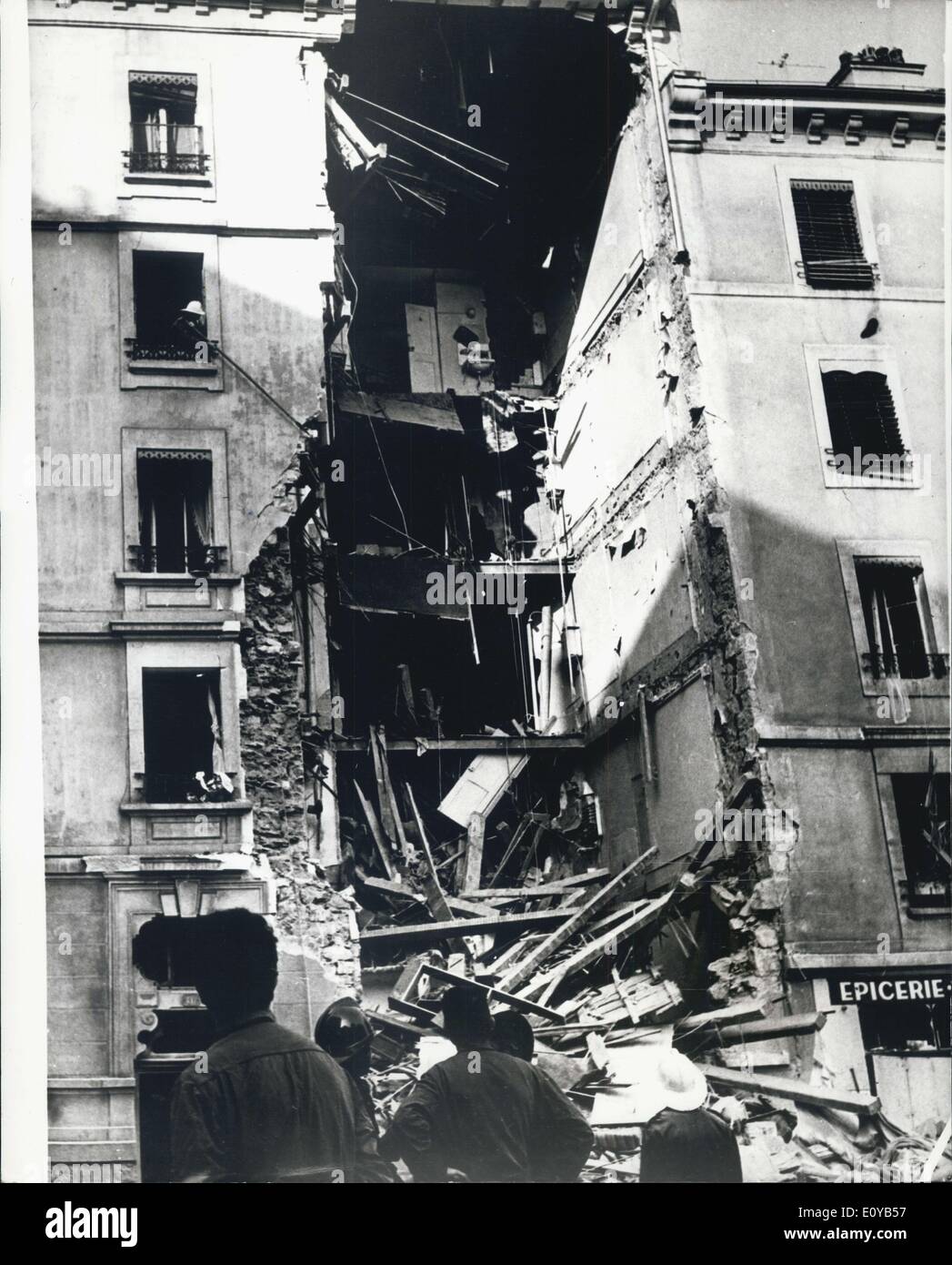 Jul. 17, 1969 - Apartment house Collapses following Explosion in Geneva ...