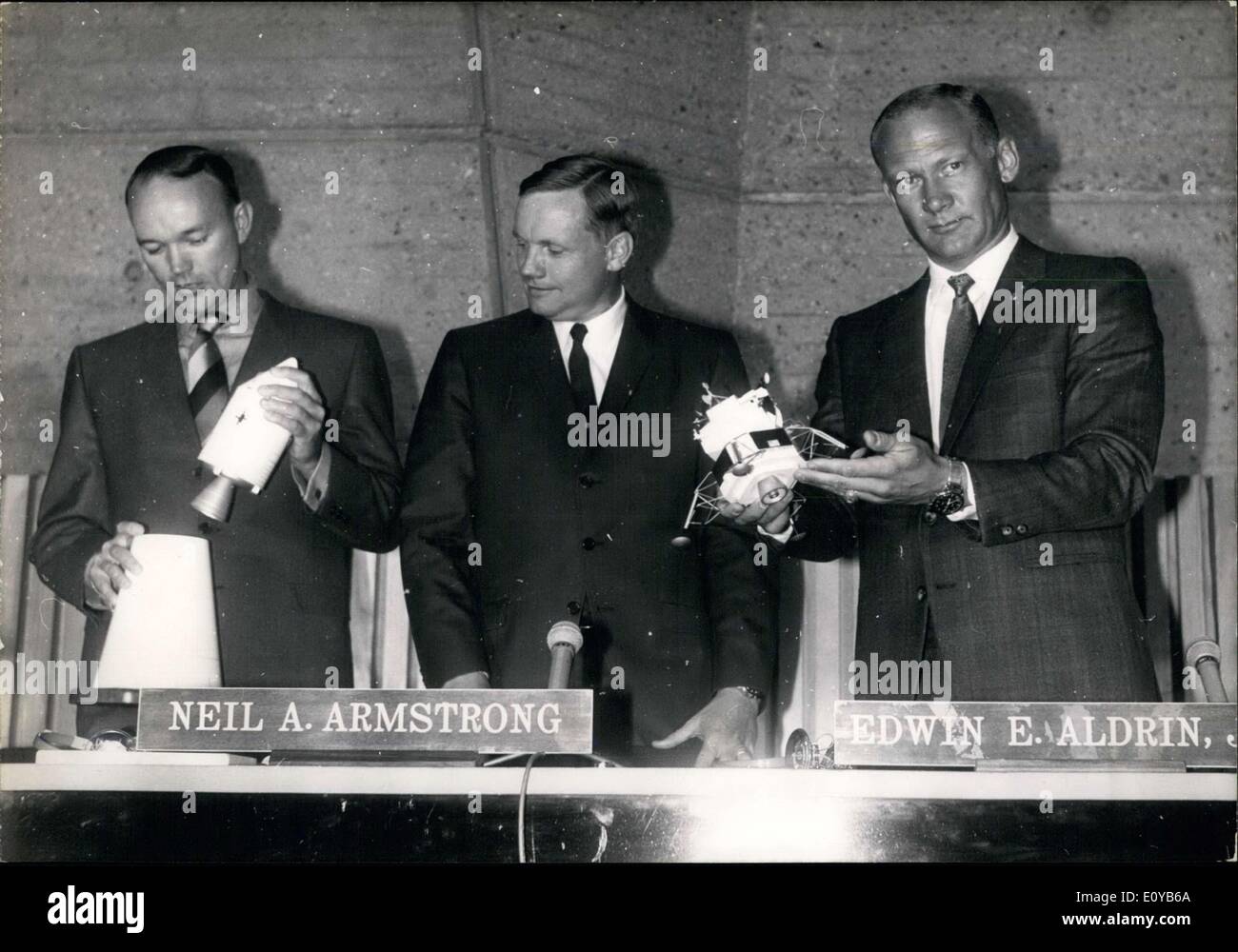Oct. 08, 1969 - Collins, Armstrong, Aldrin Paris Stock Photo - Alamy