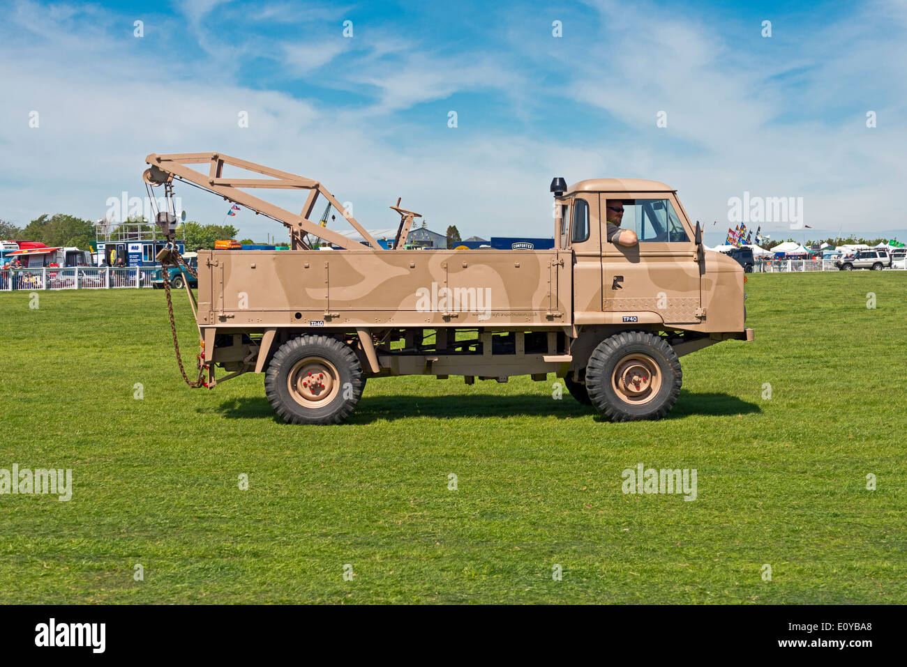 Vintage rally Mona Showground Anglesey North Wales Uk Stock Photo - Alamy