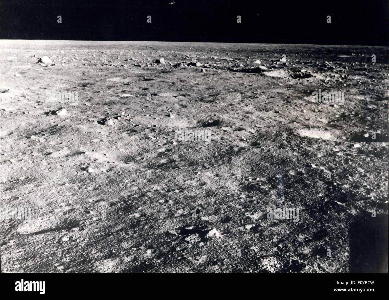 Aug. 01, 1969 - Pictures from the Moon Mission: Photo shows View from ...