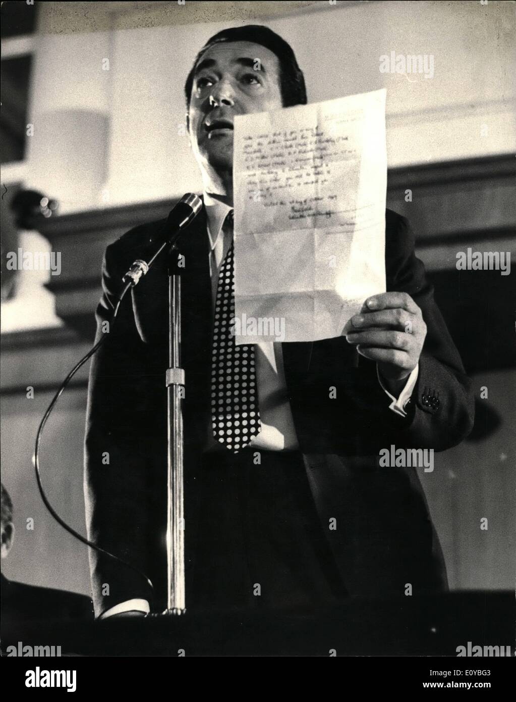 Oct. 10, 1969 - Uproar at today's special meeting of the Pergamon Press ...