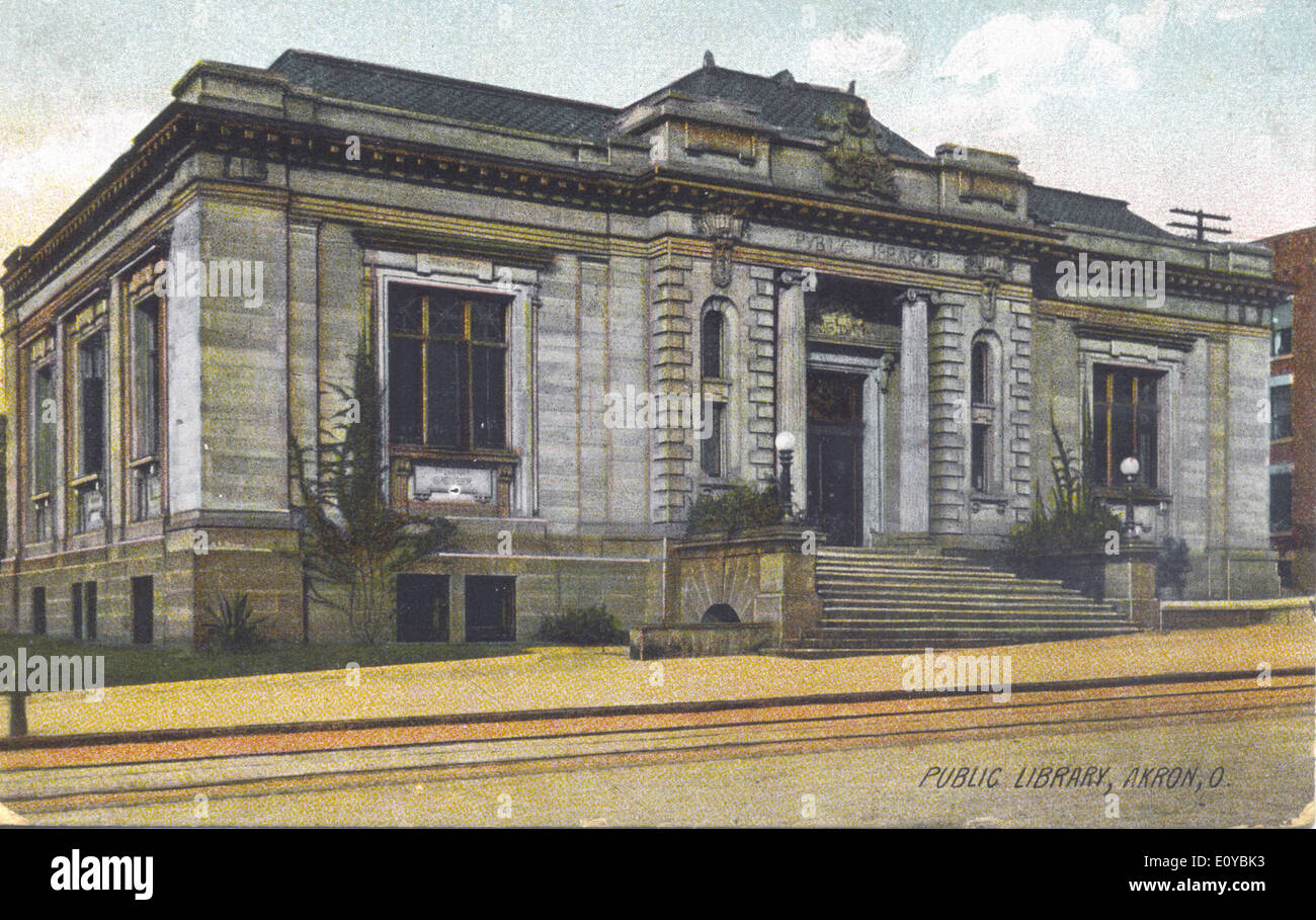 Buildings the library akron hi-res stock photography and images - Alamy