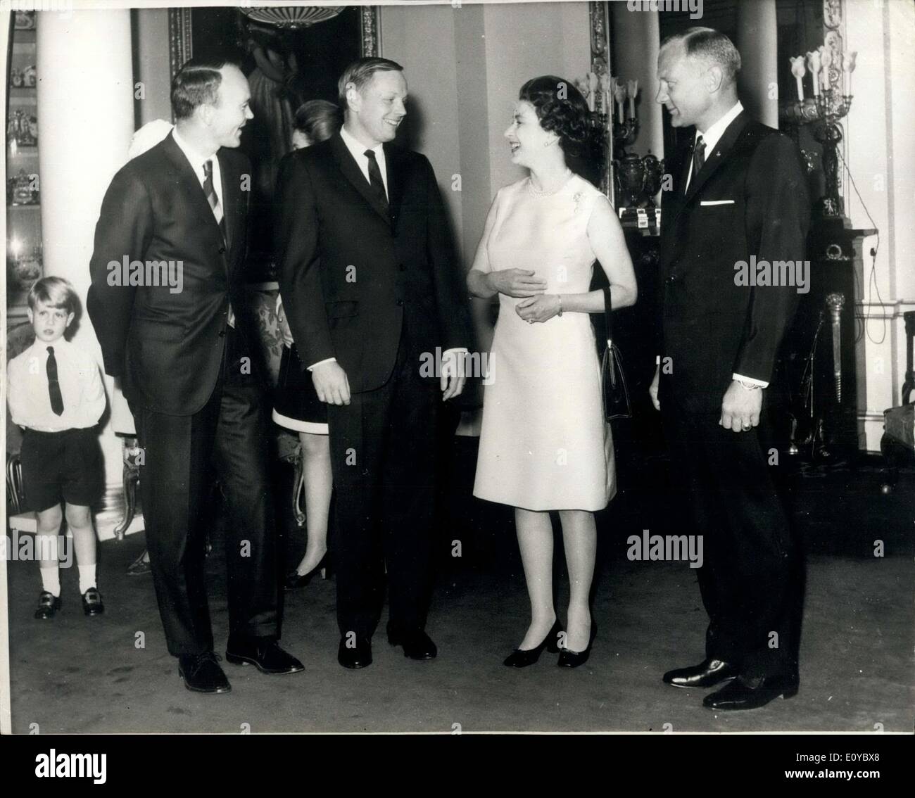 Oct. 14, 1969 - The Moon Men at the Palace: The Three astronauts on a ...