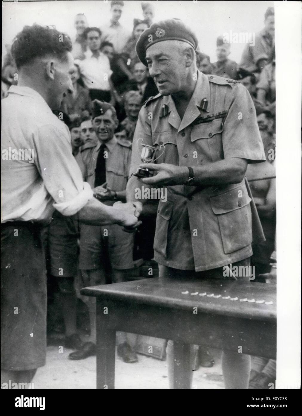 Aug. 08, 1969 - He wanted to shoot Hitler. Photo shows Lieut. General ...