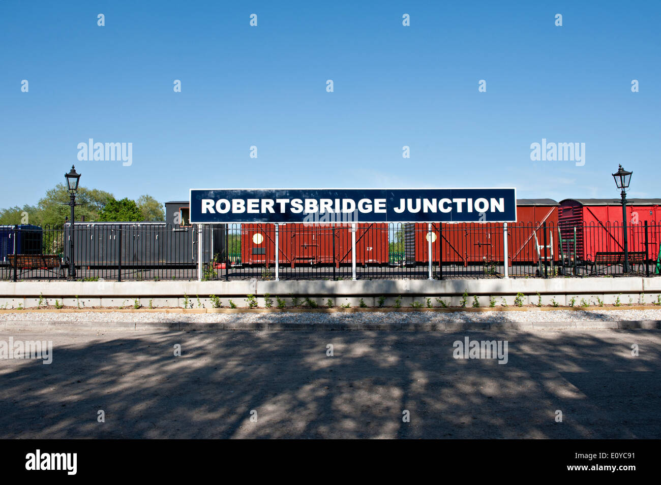 Robertsbridge Junction, the future terminus of the Kent and East Sussex ...