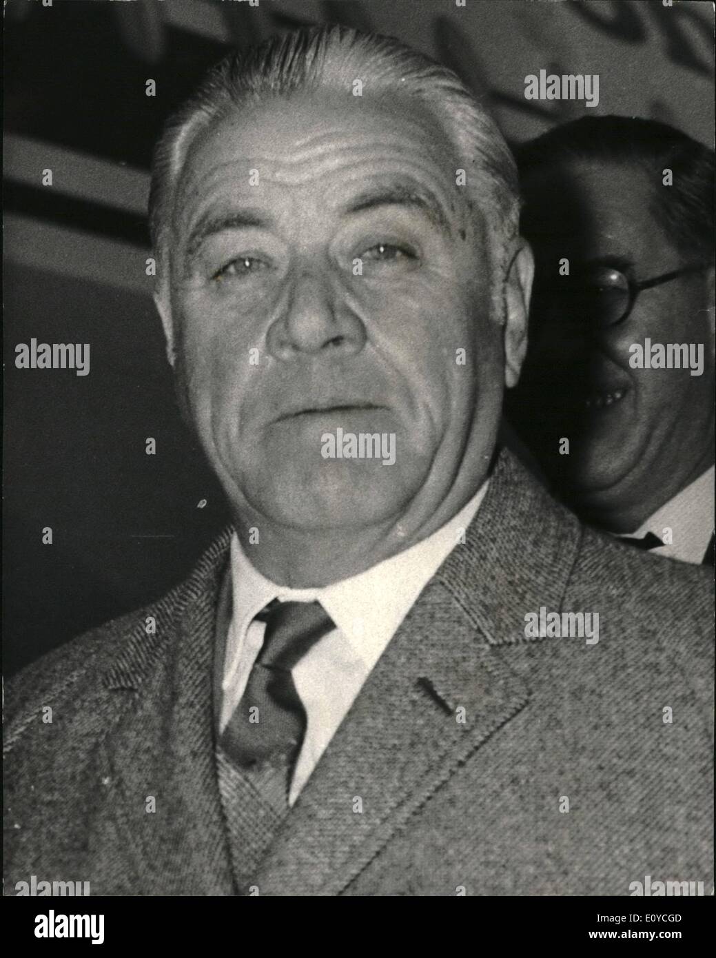 Nov. 11, 1969 - Rumanian Premier Arrives: Mr. Ion Maurer, the Rumanian ...
