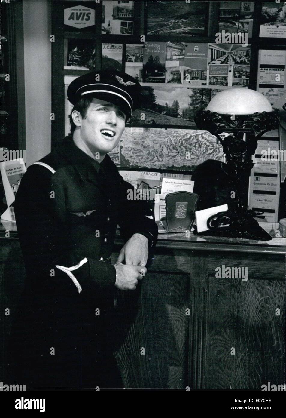 Nov. 11, 1969 - Asaf Daya, who is the son of Moshe Dayan (Minister of ...