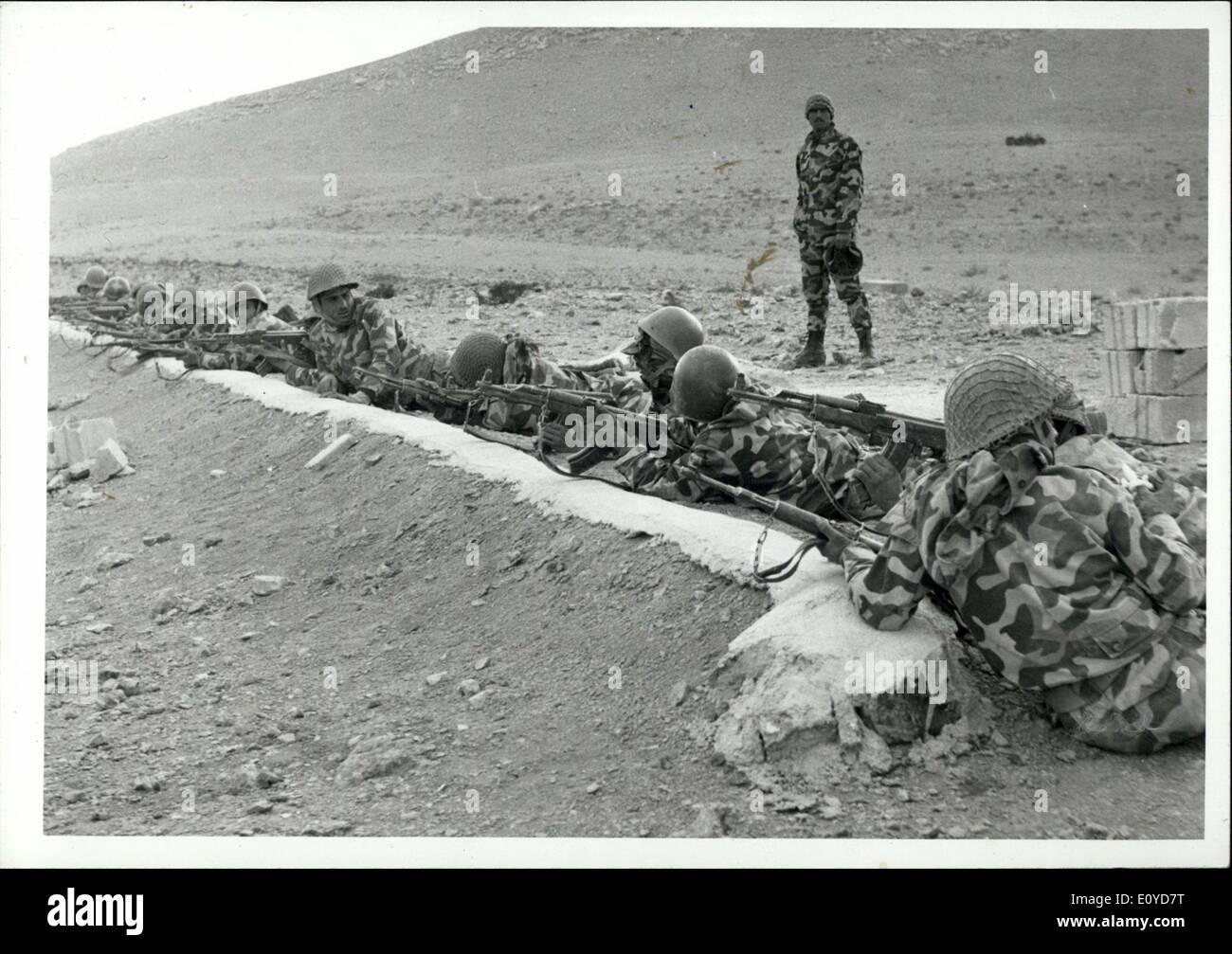 Dec. 12, 1969 - Members of the Palestine liberation army during the ...