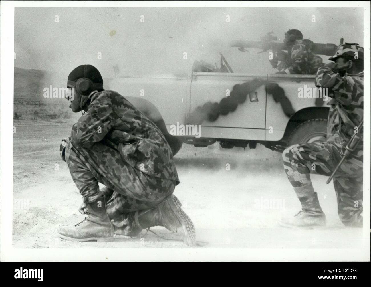 Dec. 12, 1969 - Members of the PLO members after the firing of the 106 ...