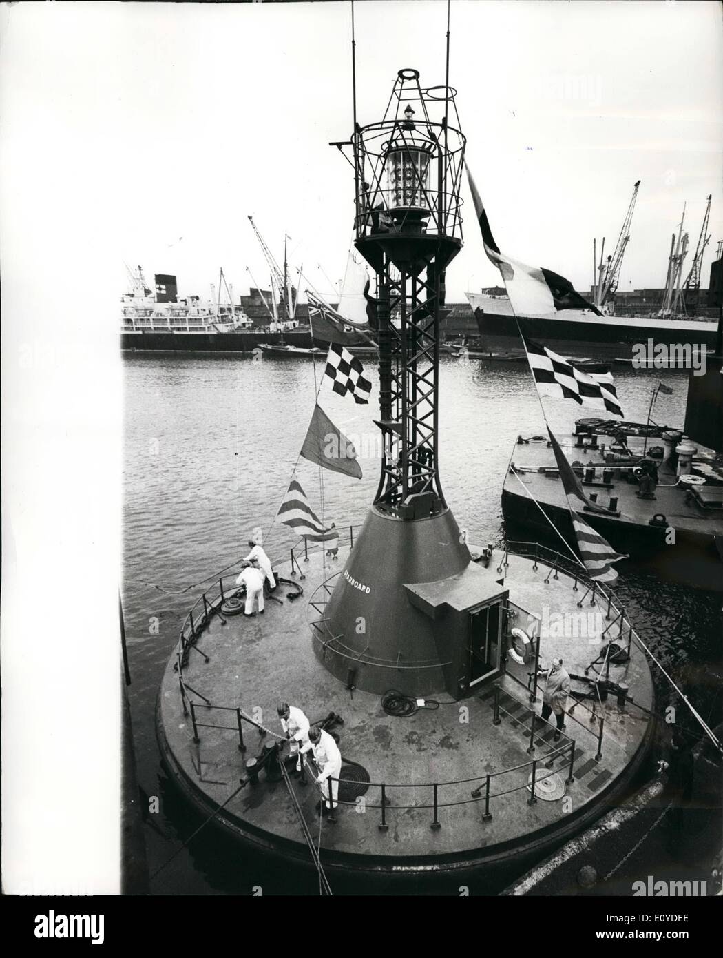 Dec. 12, 1969 - Europe's first automatic Bouy.: Europe's first ...