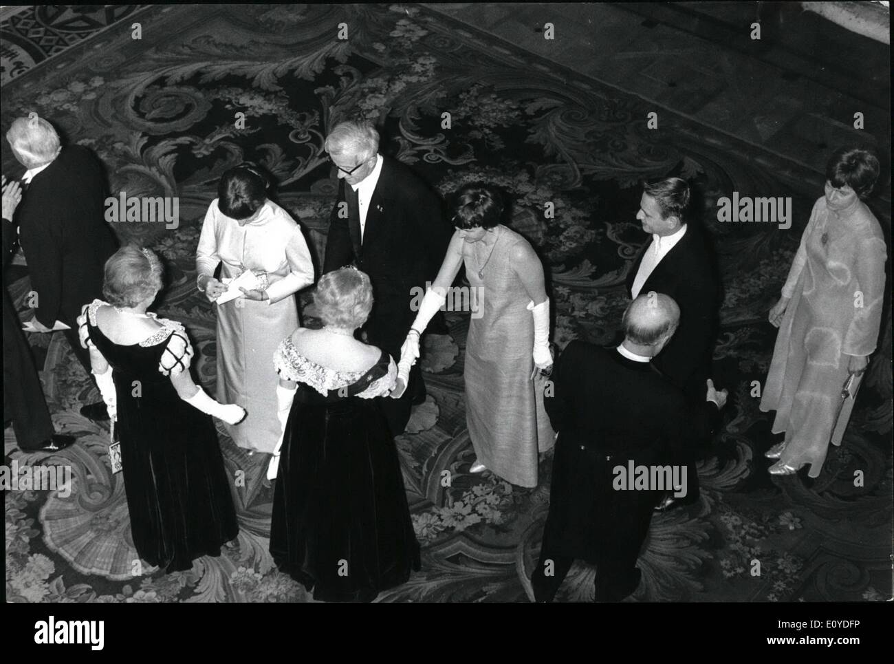 Dec. 12, 1969 - Dinner reception for the Nobel Prize winners at the ...