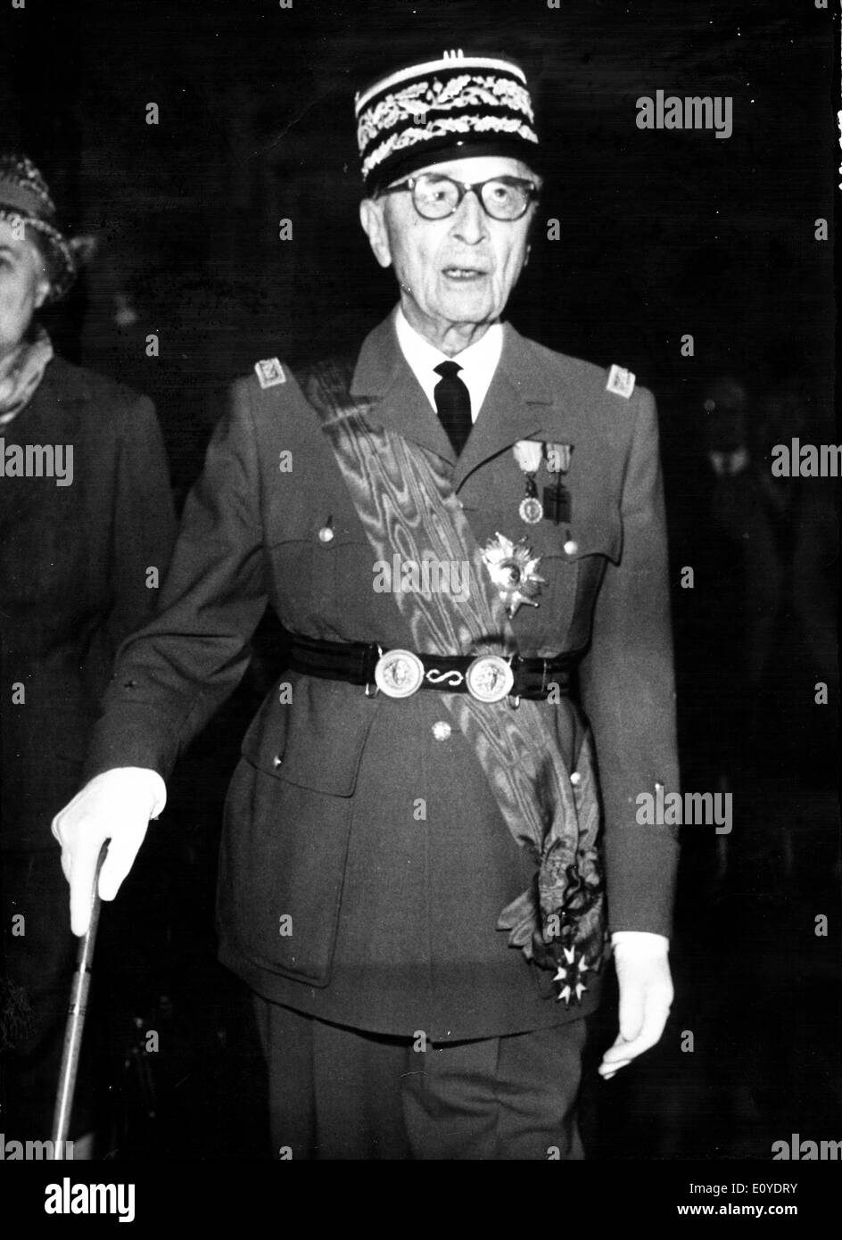 Dec 2I, 1969; Paris, FRANCE; The GENERAL CATROUX X at the Trial of Ex ...