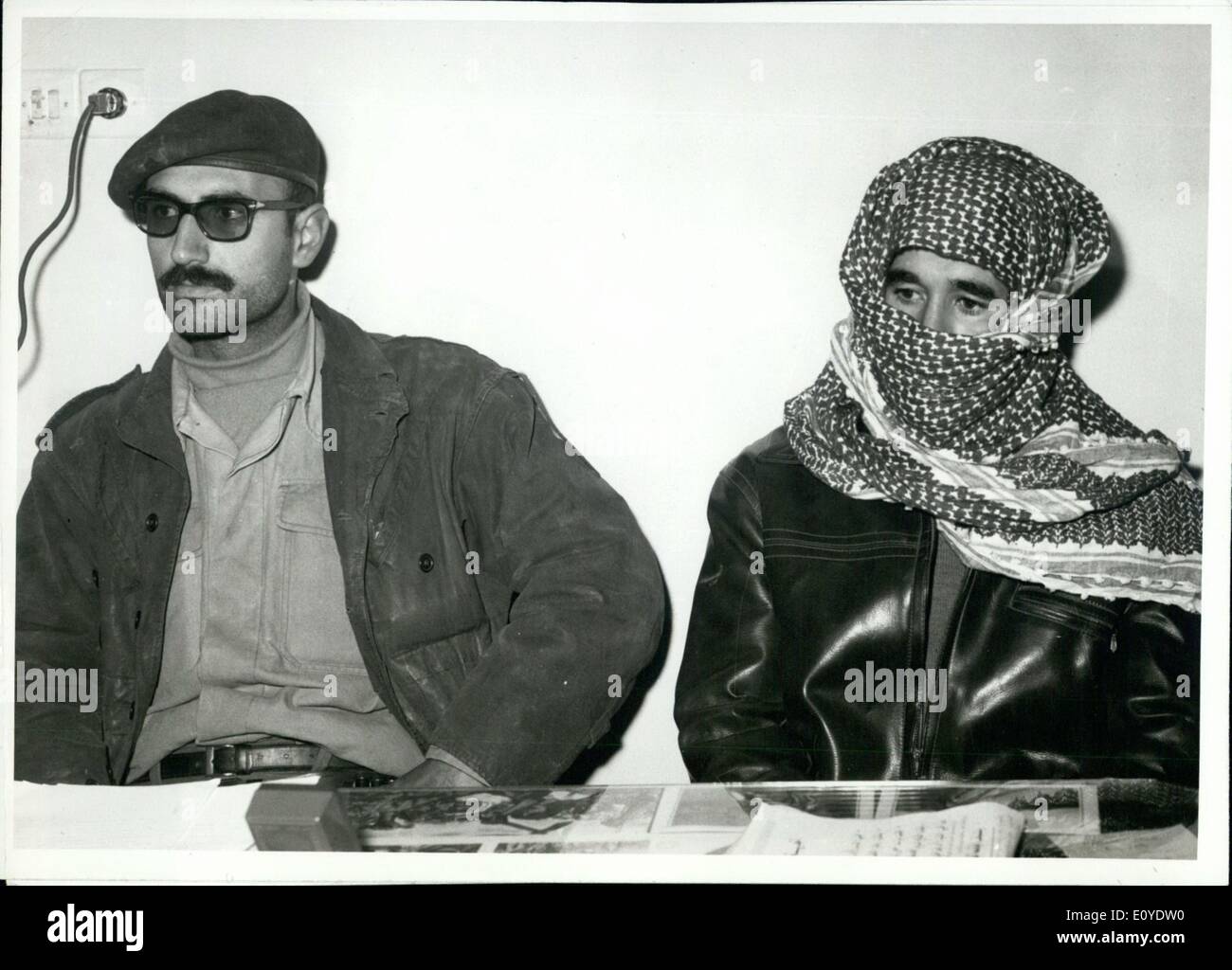 Jan. 01, 1970 - Abu Ramez right during a press conference. Palestinian ...