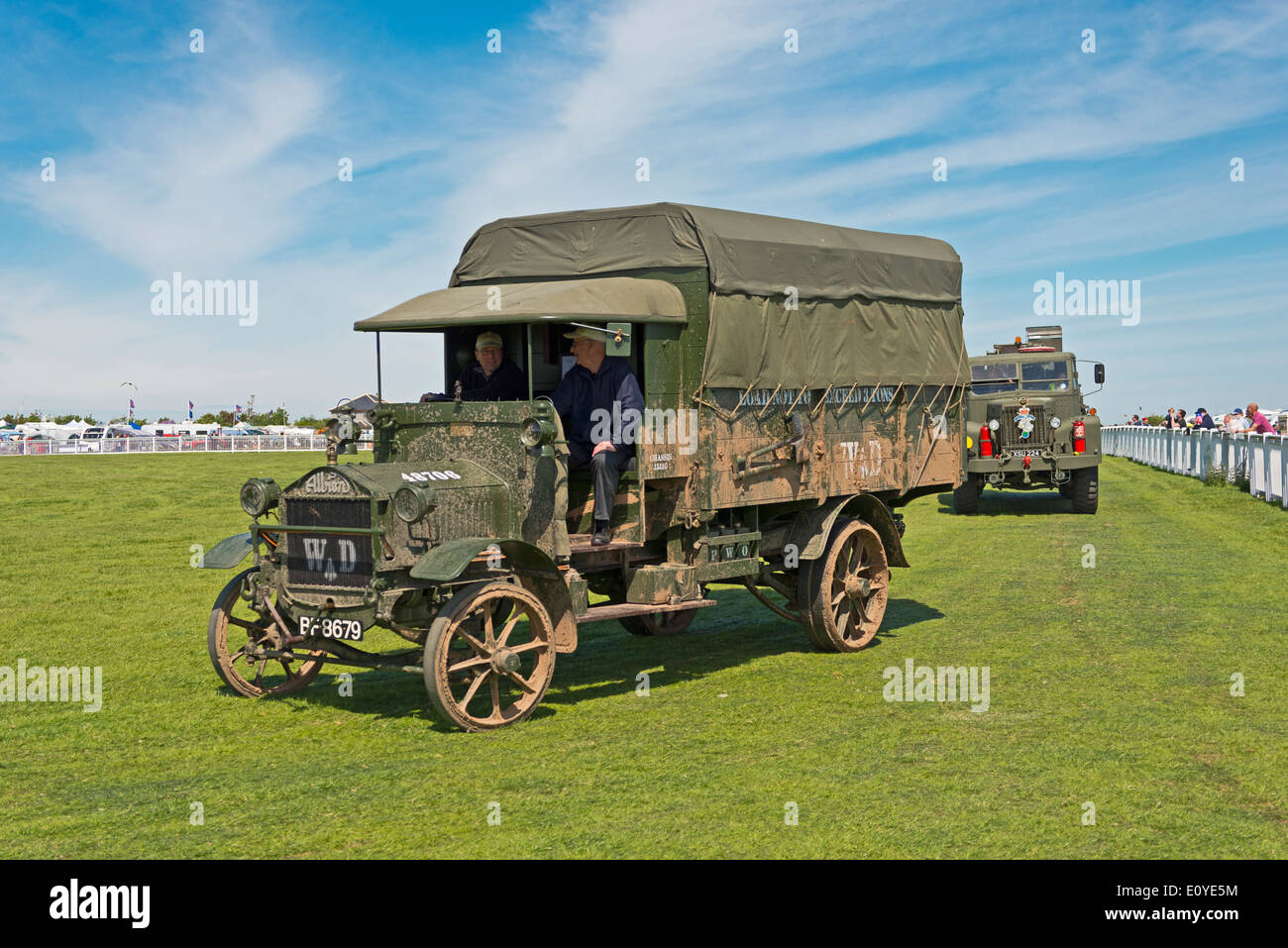 Vintage rally Mona Showground Anglesey North Wales Uk Stock Photo - Alamy